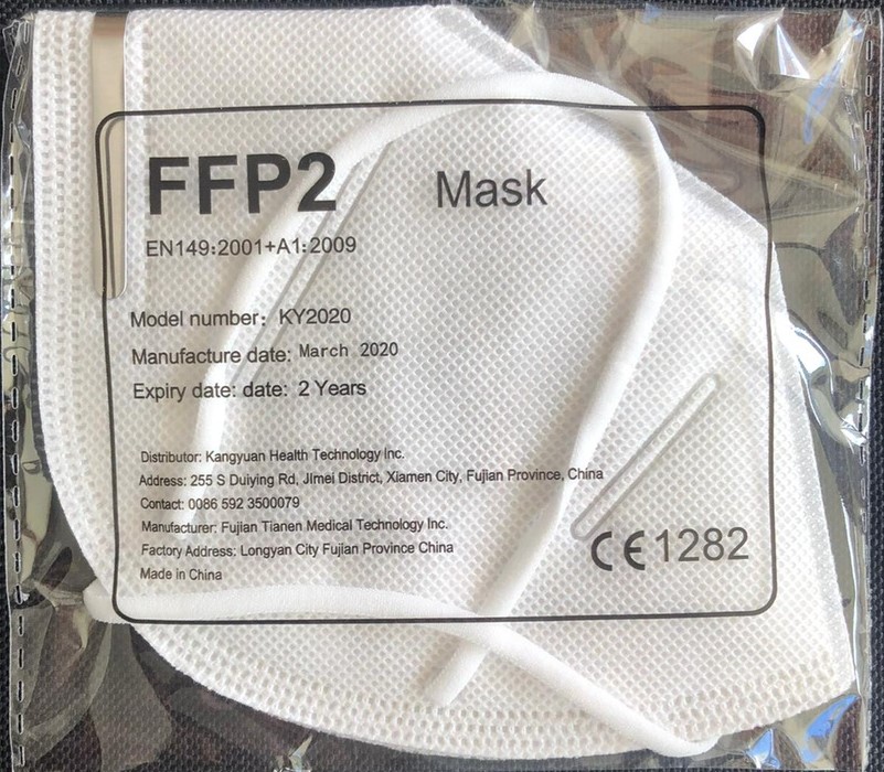 MÁSCARA DE PROTEÇÃO FFP2 - PROMédica SPOT - Produtos e Dispositivos Médicos